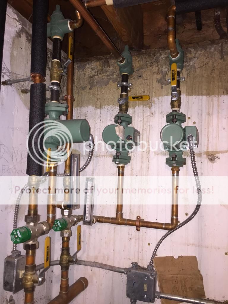 Bleeding baseboard lines... - DoItYourself.com Community Forums