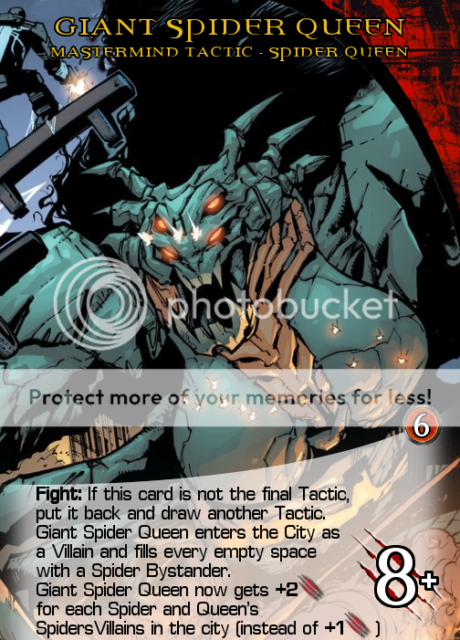 Design Challenge: Spider Island Scheme, Spider Queen Mastermind and ...