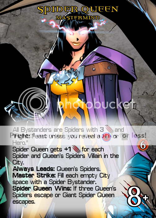 Design Challenge: Spider Island Scheme, Spider Queen Mastermind and ...