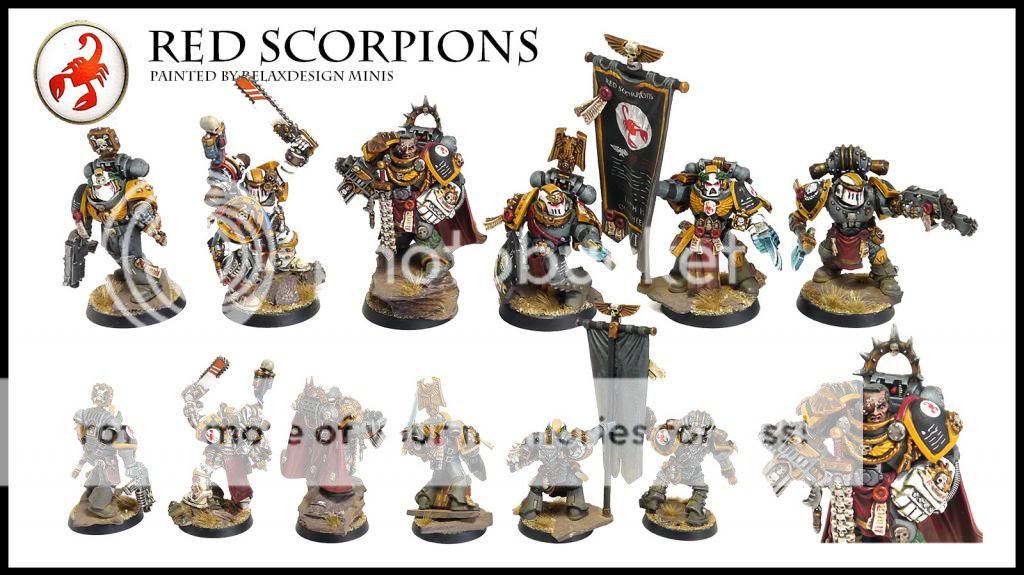 Relaxdesign Minis, 20,000 pts of Red Scorpions. Recent additions: Ltd ...