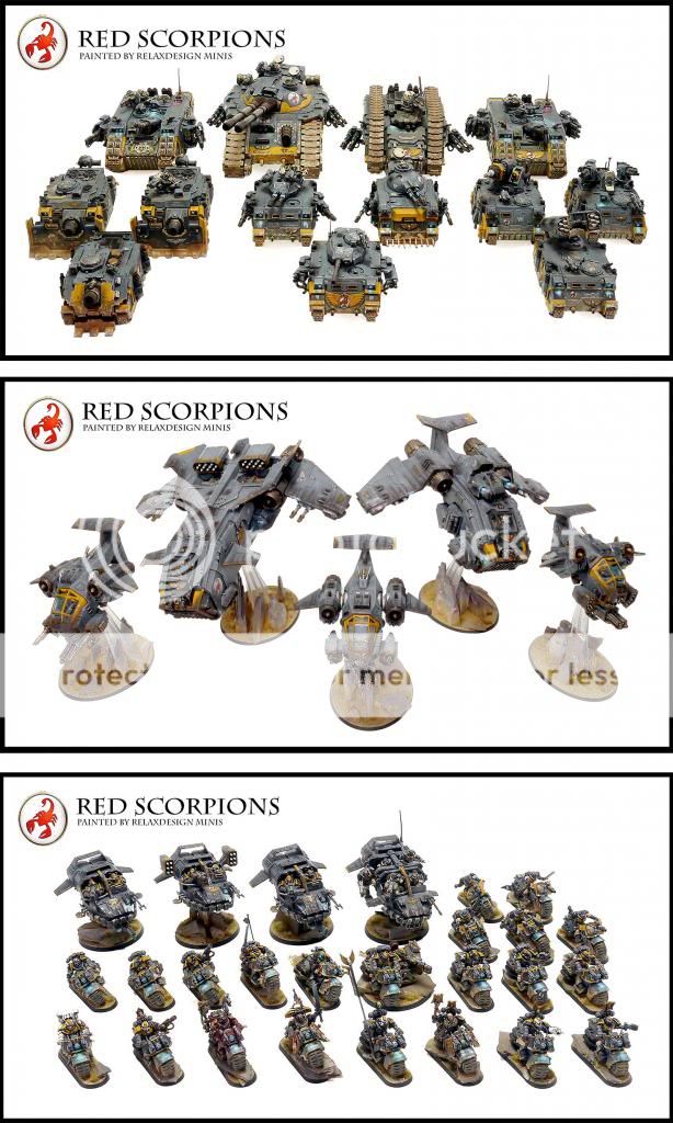 Relaxdesign Minis, 20,000 pts of Red Scorpions. Recent additions: Ltd ...