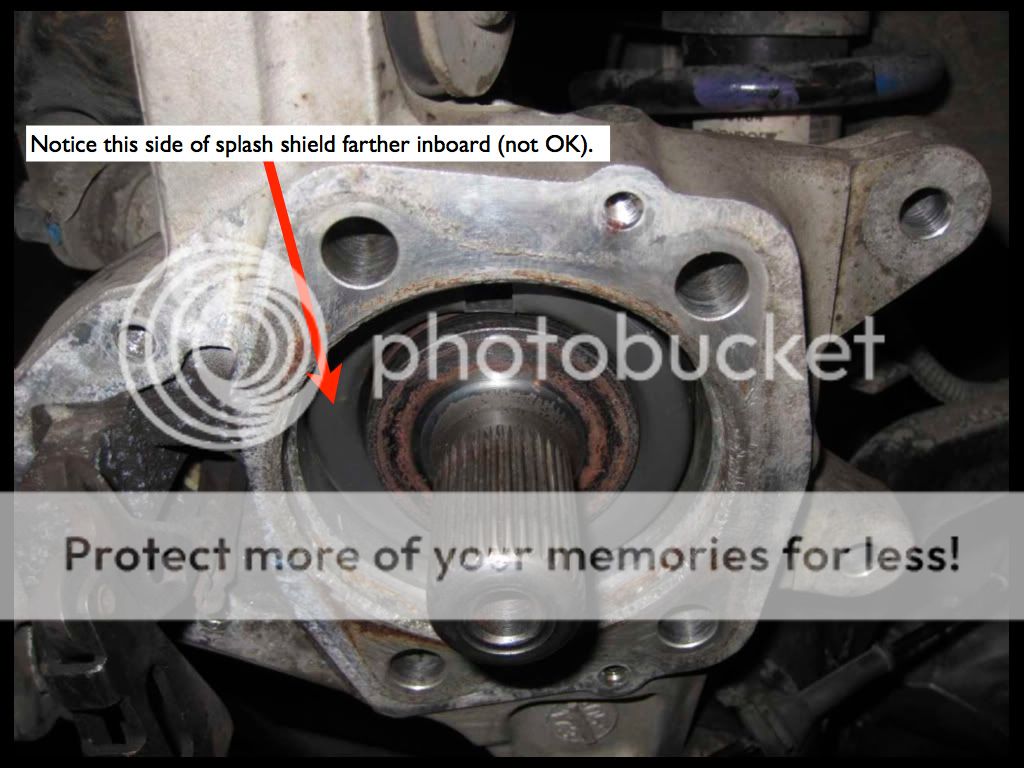 How to: Change rear wheel bearing (hub) & wheel speed sensor - tons of ...