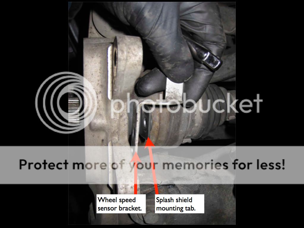 How to: Change rear wheel bearing (hub) & wheel speed sensor - tons of ...