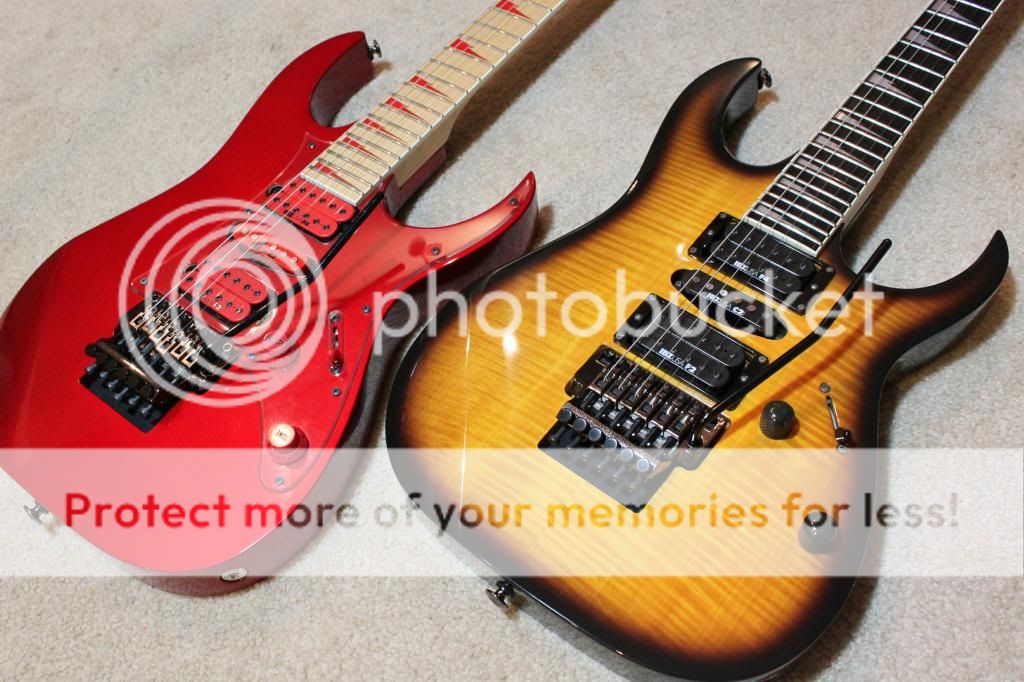 My RG770 duo (770dxrr,770fm) and S/Prestige Trio (1540,1625,540 ...